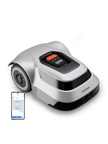 ANTHBOT Robot Lawn Mower - 1/4 Acre with C-TOF Global Localization Tech ...