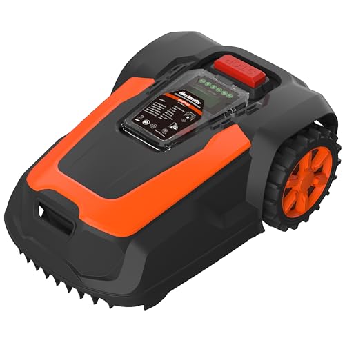 MAXLANDER Robot Lawn Mower, Automatic Robot Mower APP Controlled with ...